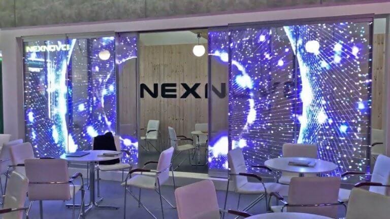 Tecnología de pantalla LED transparente y estructura de gabinete